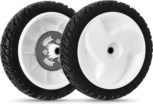 Toro 22" Recycler Lawn Mower Wheels 8" Rear Drive - 2 Pack, 52 Gear ...