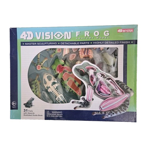 4D Vision Frog Anatomy Model Master Sculpturing Detachable Parts Detailed Finish | eBay