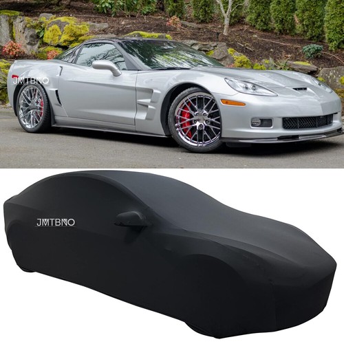 For Chevrolet Corvette C6 Satin Soft Stretch Indoor Car Cover Scratch ...