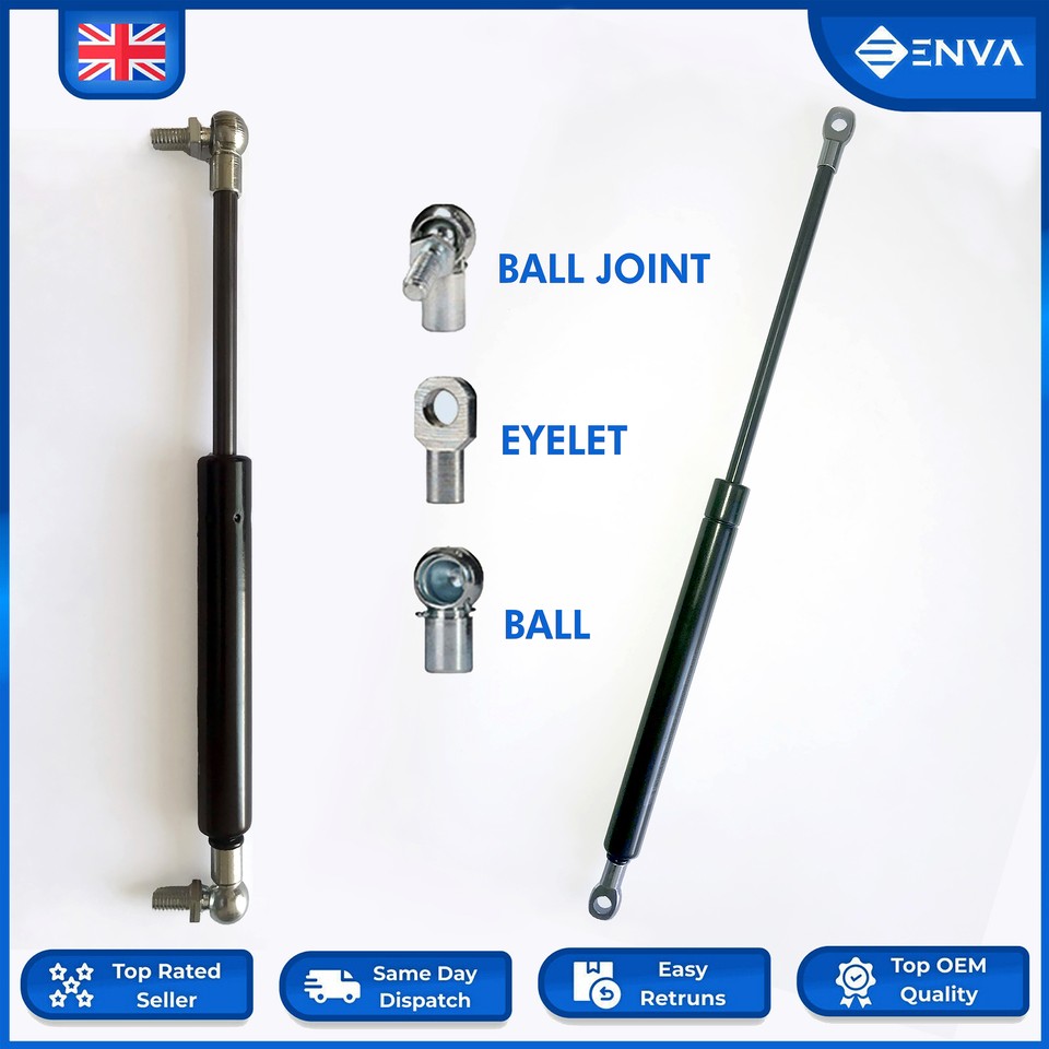 Universal Gas Struts Springs 100-600mm Multi Purpose 100N-800N Ball ...