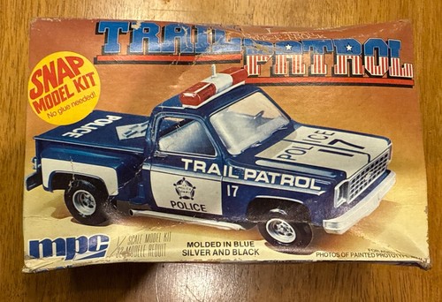 1981 POLICE TRAIL PATROL 1981 CHEVY STEPSIDE SQUARE BODY PICKUP & BOX ...