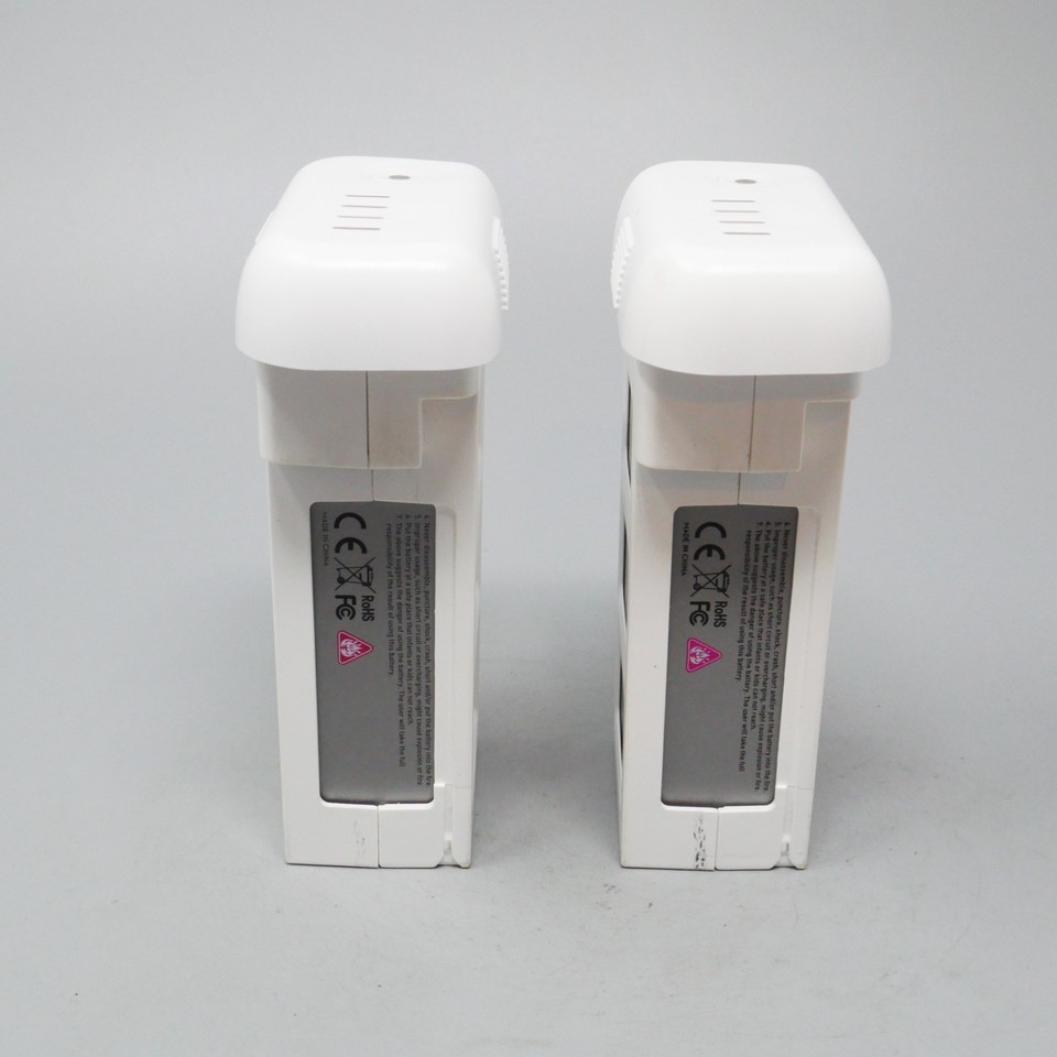 2 OEM Genuine DJI Phantom 3 Intelligent Flight Batteries - 13 & 19 ...