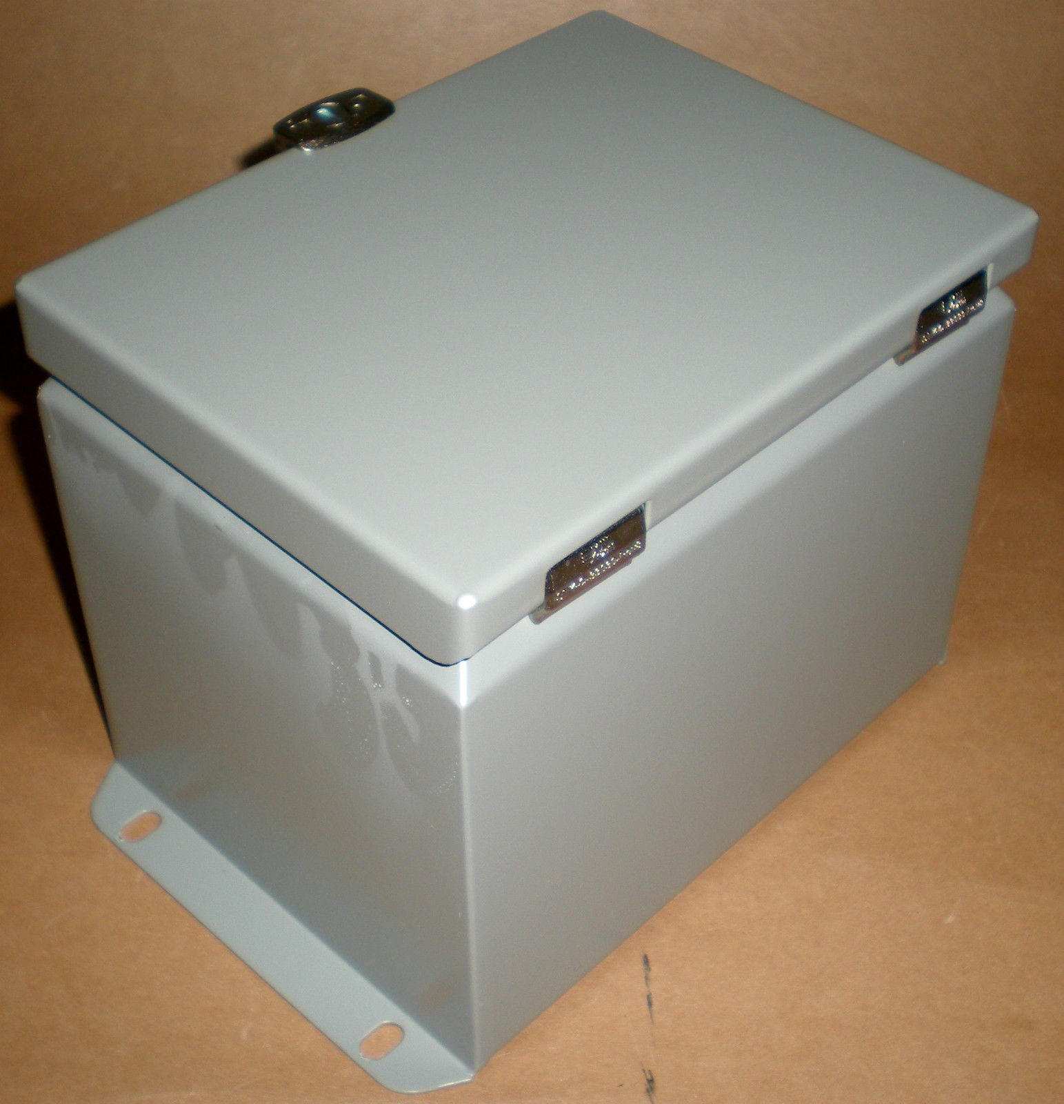 ELECTRICAL ENCLOSURE JUNCTION BOX STEEL GRAY EXM EUROBEX 5412 ...