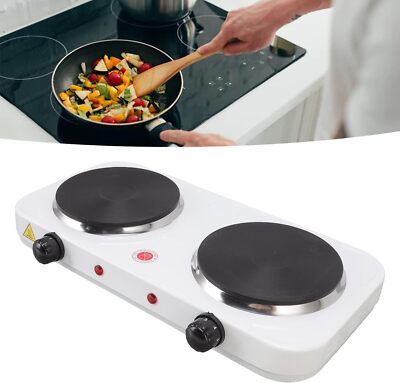 Hot Plate Electric Cooker Double Single Portable Table Top Hob 1500 ...