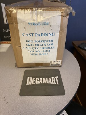 NEW POLYESTER– Synthetic Cast Padding 4″X4YD SYN CAST PADDING BULK ...