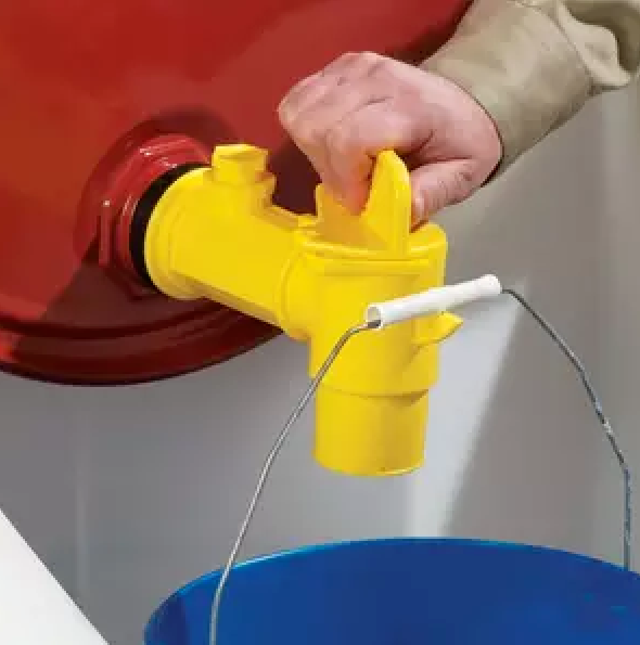 55 Gallon Drum Barrel Bung Valve Faucet 2 Inch NPT Manual Close ...