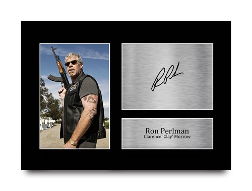 Ron Perlman Sons of Anarchy Gift Printed Signed Autograph Picture for ...