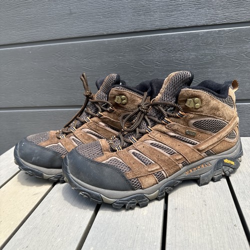 Merrell MOAB 2 Men's 12 Mid Select Dry Waterproof Hiking Boots Brown ...