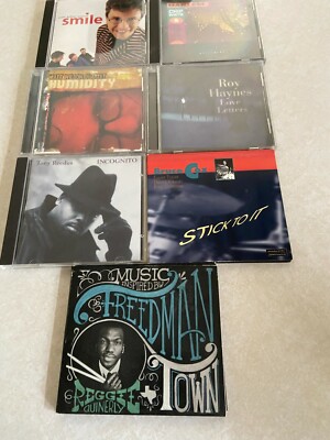 7 cd Jazz drum lot Mat Wilson Roy Haynes Tony Reddus Reggie Quinerly ...