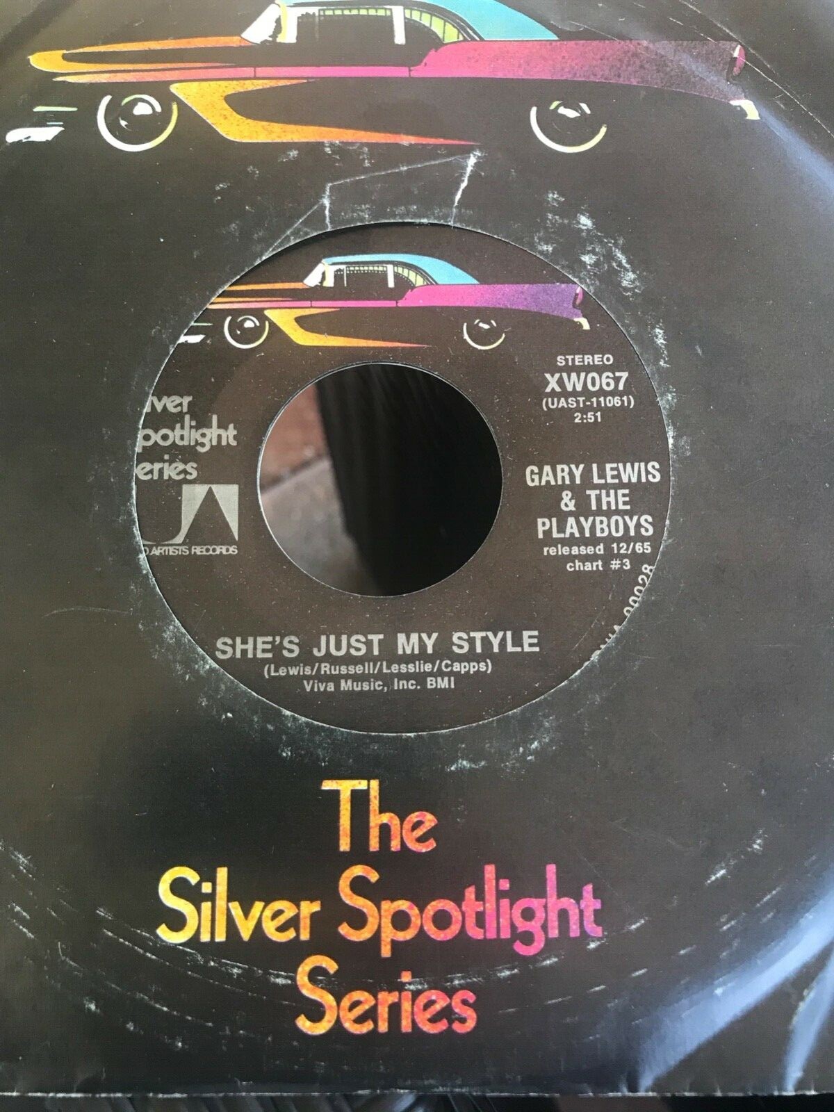 JM46 45RPM Gary Lewis and the playboys she’s just my style / Green ...