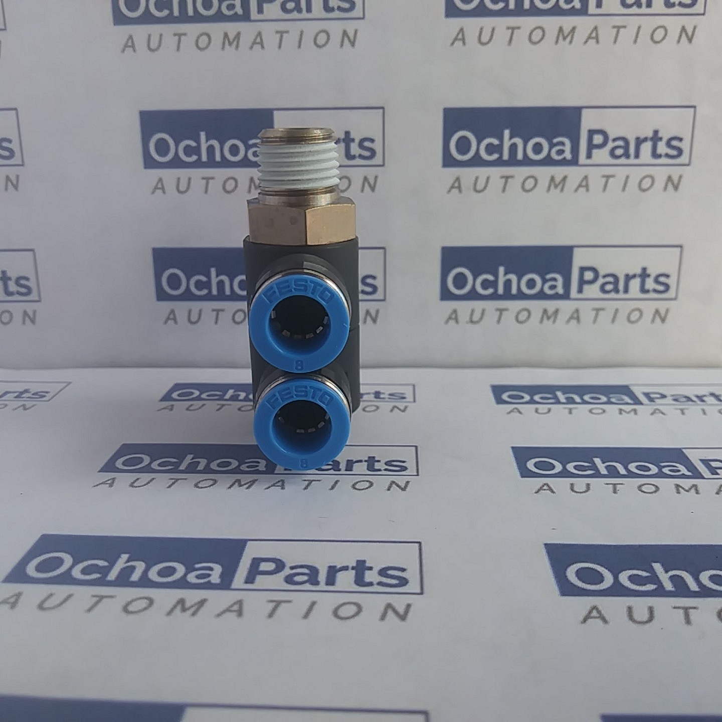 NEW!! 153215 FESTO MULTIPLE DISTRIBUTOR QSLV2-1/4-8 BLUE 0.95-6 BAR ...