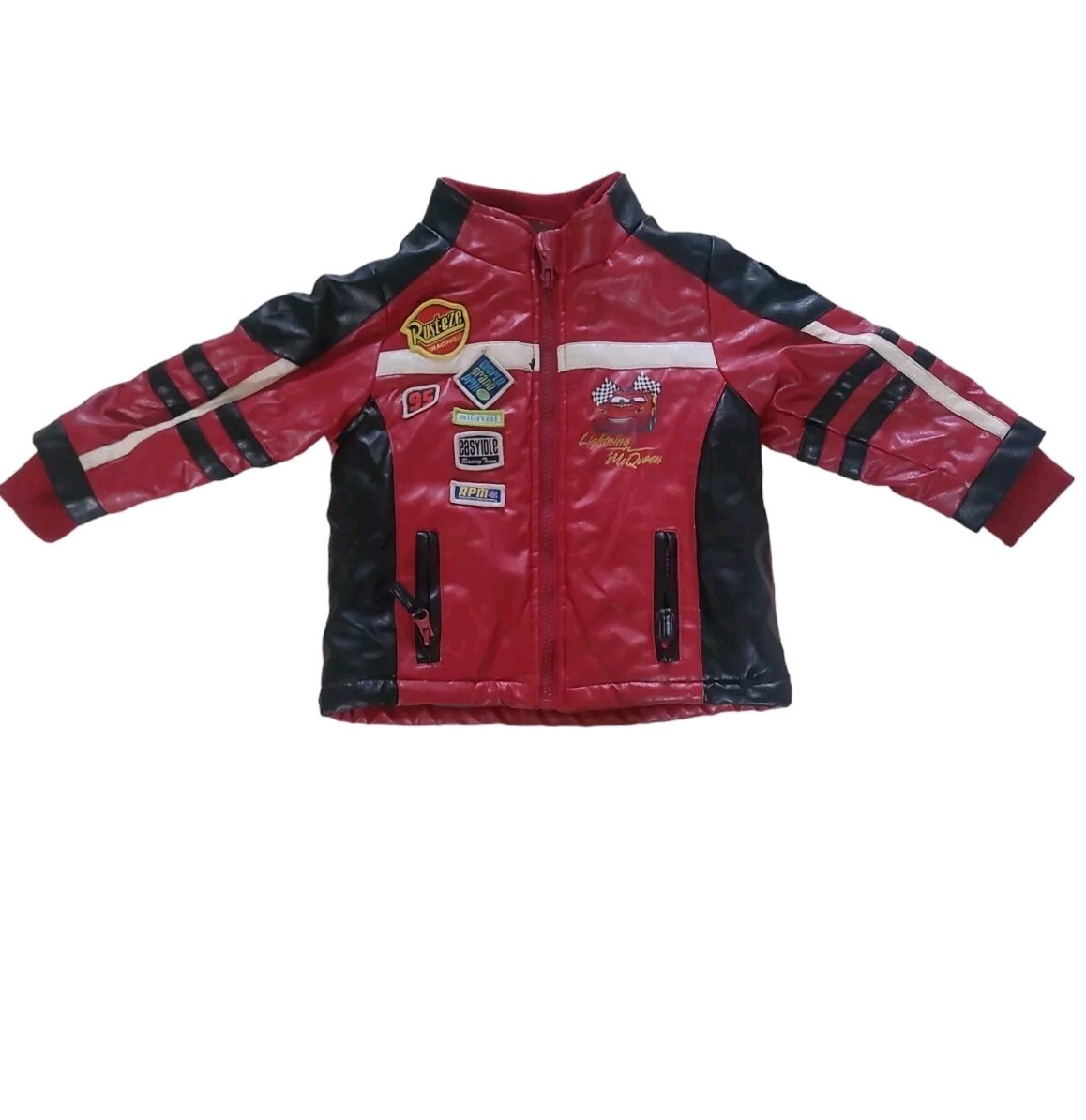 disney pixar cars lightning mcqueen 95 Faux Leather Jacket | eBay