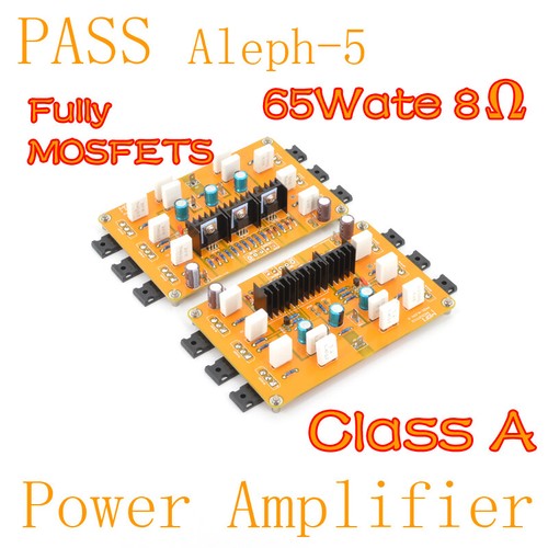 Pass Aleph-5 A5 Fully Mosfets Class A Power Amplifier DIY KIT ...