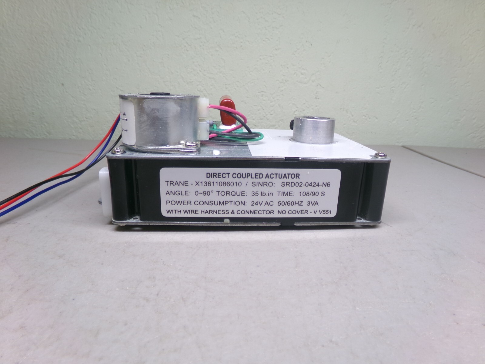 Trane X13611086010 Direct Coupled Actuator 0-90 Degree 24vac for sale ...