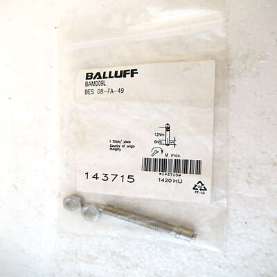 BALLUFF BES 08-FA-49(BAM009L) Plunger Probe Solutions New KD | eBay