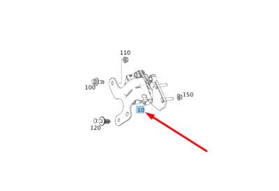 MERCEDES-BENZ C W204 Rear Right Turning Angle Sensor A2129053002 NEW ...