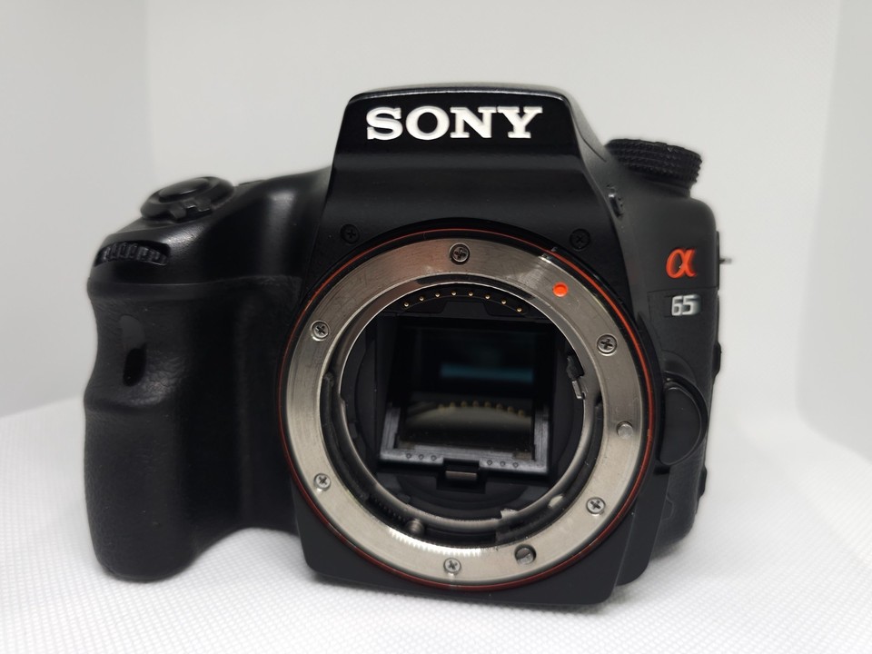 Sony Alpha SLT-A65V DSLR Camera Body with GPS {24.3MP} LOW 17K SC | eBay