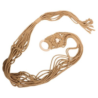 Musical Instruments Wall Art Cotton Rope Flower Pot Holder Guitar ...