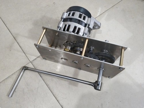 Hand Crank Generator Speed Increasing Gear Box 220v 1500w Permanent ...