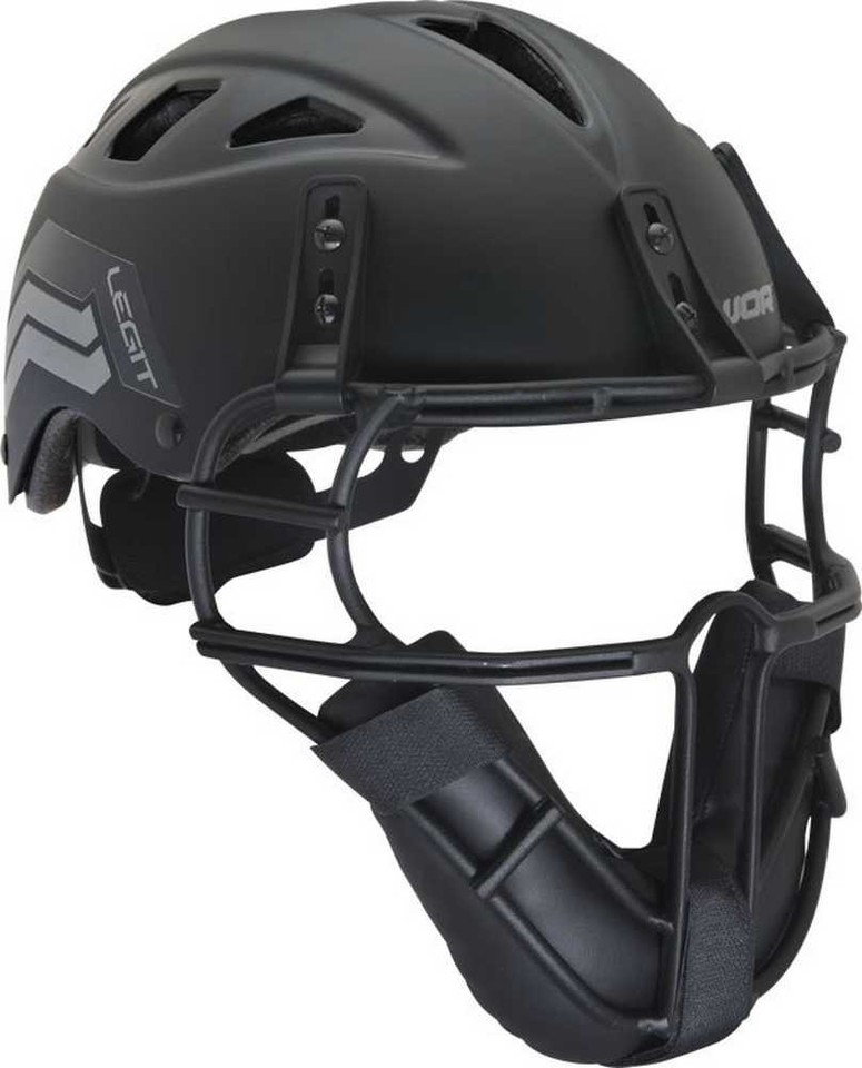 Worth LGTPH-B Legit Slowpitch Softball Pitchers Helmet Mask, Black ...