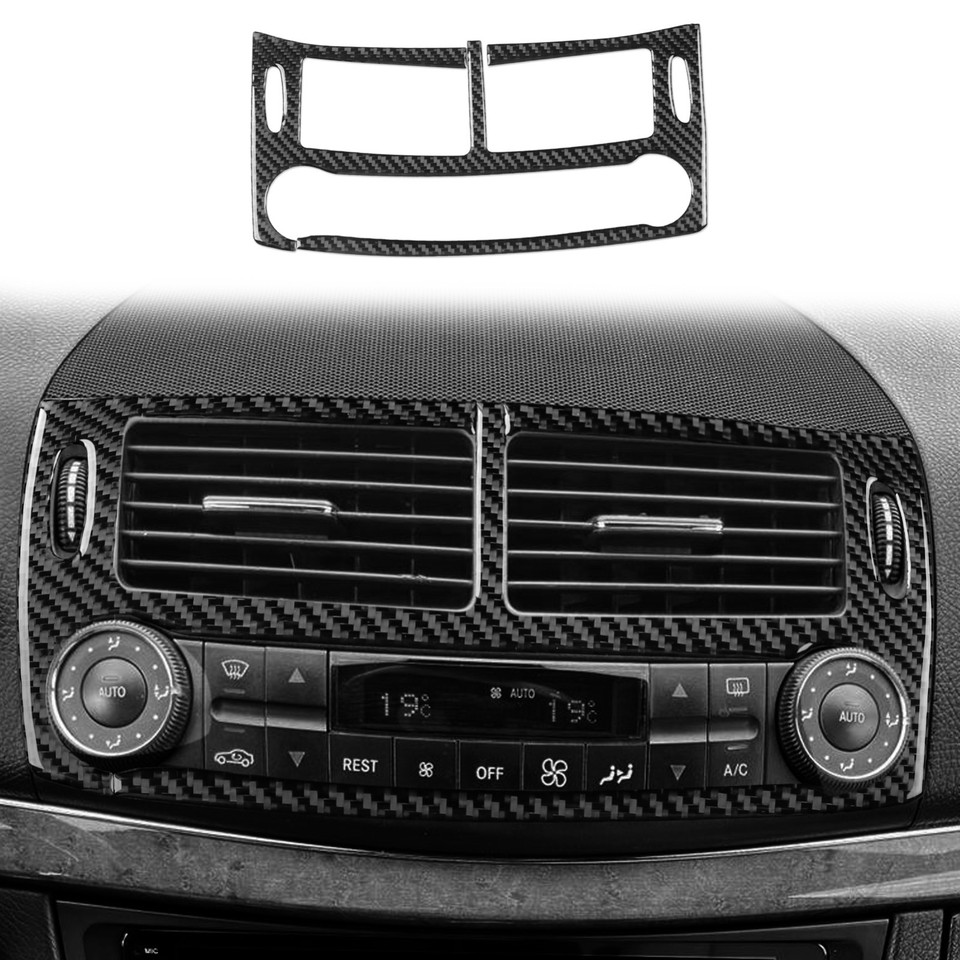 20Pcs Real Carbon Fiber Full Interior Dash Kits For Benz E-Class W211 ...