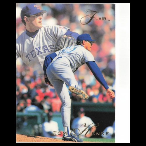 Tom Henke #281 1993 Flair Texas Rangers Baseball Card MLB NM | eBay