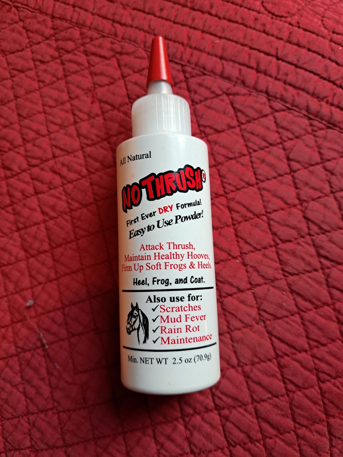 *NEW* No Thrush Dry Formula First Ever Dry Formula Just Dust On 2.5 Oz ...