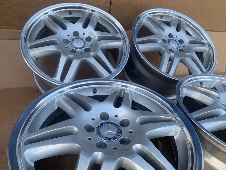 4 Original Brabus Rims 18" Mercedes SLK CLK SL R170 R171 W208 W209 R129 ...