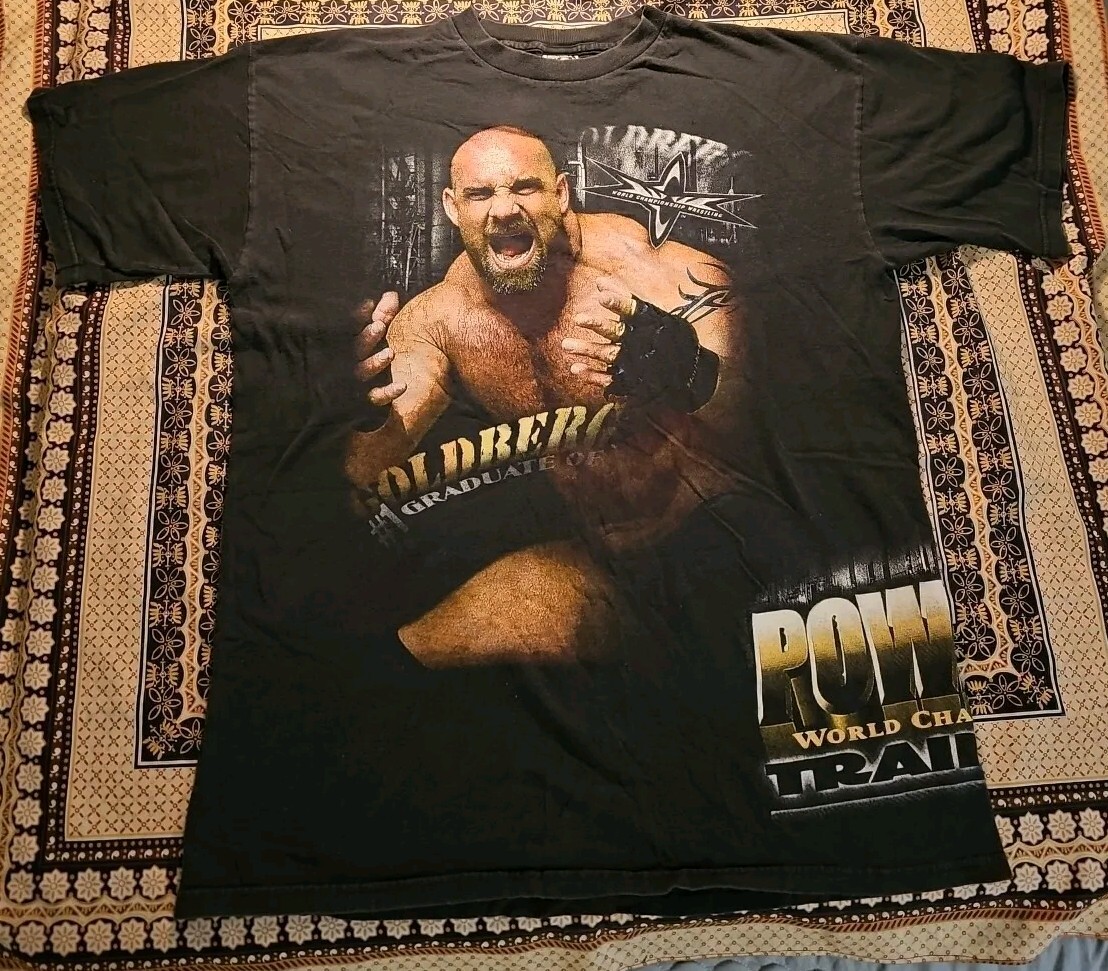 VTG BILL GOLDBERG T Shirt OG (c) 1999 Graduate Of WCW… - Gem