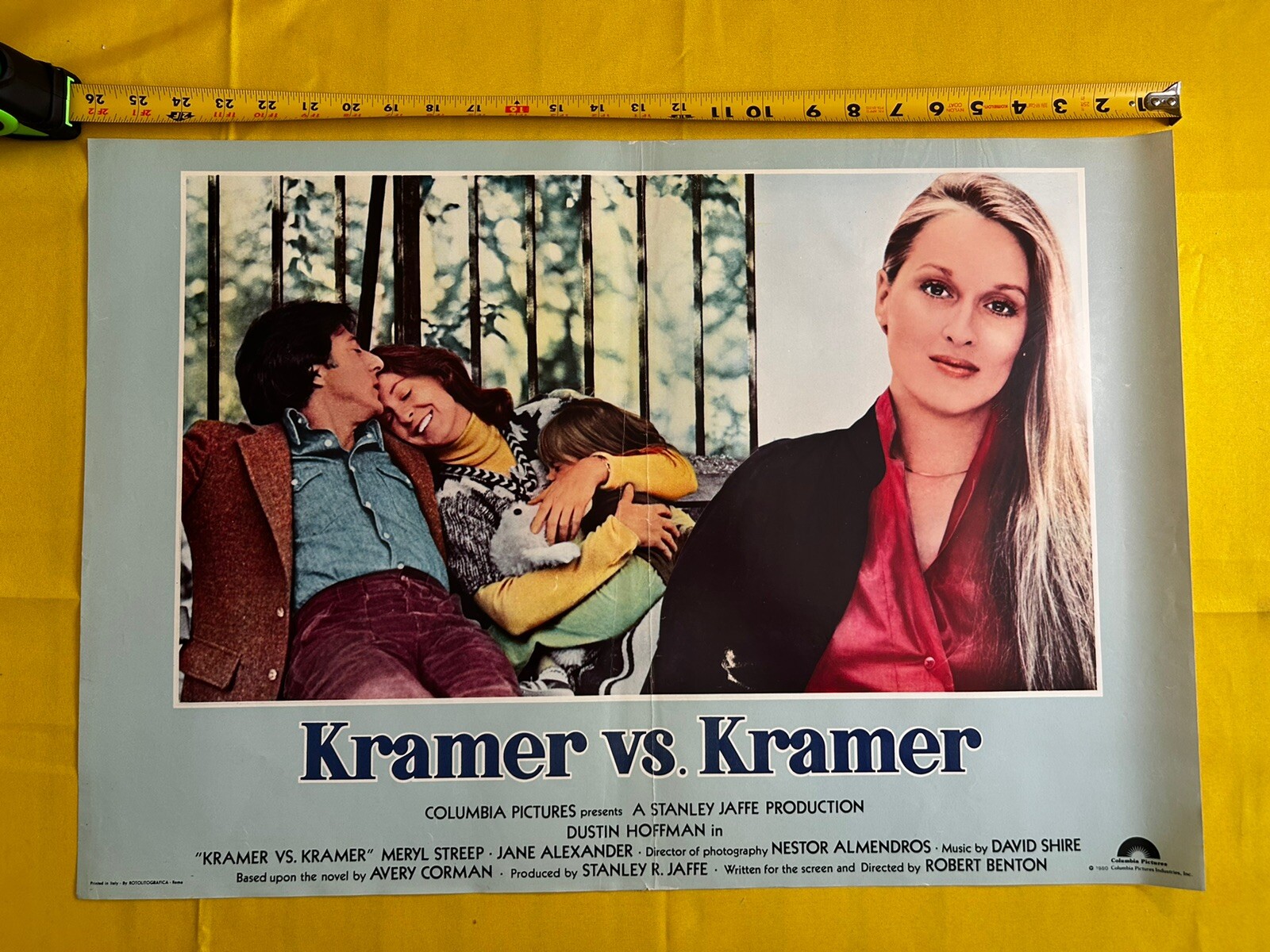 1979 KRAMER VS KRAMER Dustin Hoffman Italian Fotobusta Movie Poster ...