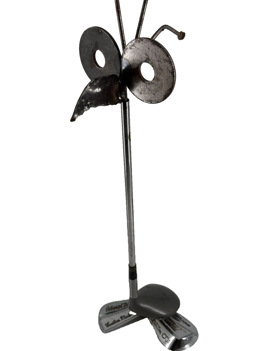 Welded Sculptures Golf Cubist Horse Head (Indoor Or Garden Bust