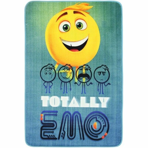 Totally Emo Emoji movie kids Floor Rug Play Mat Premium Quality NEW ...