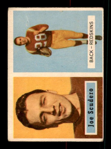 1957 Topps #98 Joe Scudero G Redskins DP 557004 | eBay