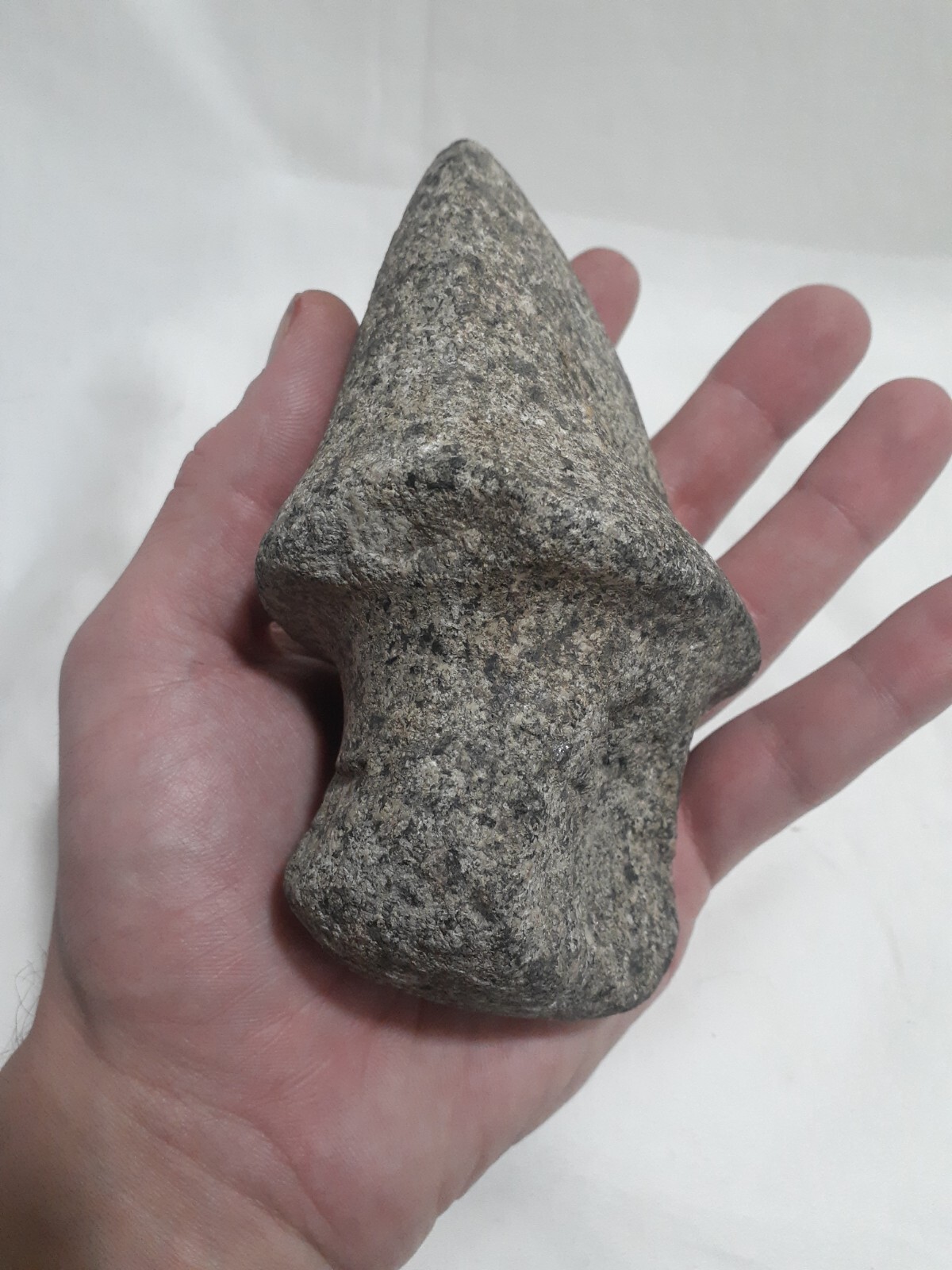 Native American 3/4 Grooved Axe Head Artifact | eBay