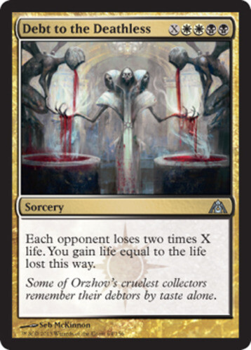 Hero Deal, English - 4 x MTG Debt to the Deathless Dragon's Maze | eBay