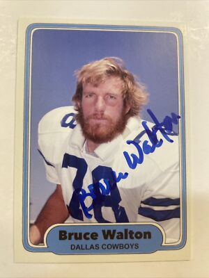 Bruce Walton Autographed Custom Football Card Dallas Cowboys A-146 | eBay