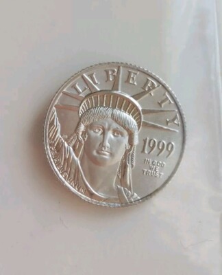 1999 Platinum American Eagle $10 1/10 .9995 Platinum Coin | eBay