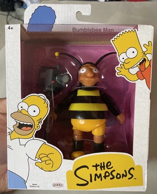 Jakks Pacific The Simpsons ‘Bumblebee Man’ 5 Inch Action Figure Wave 4 ...