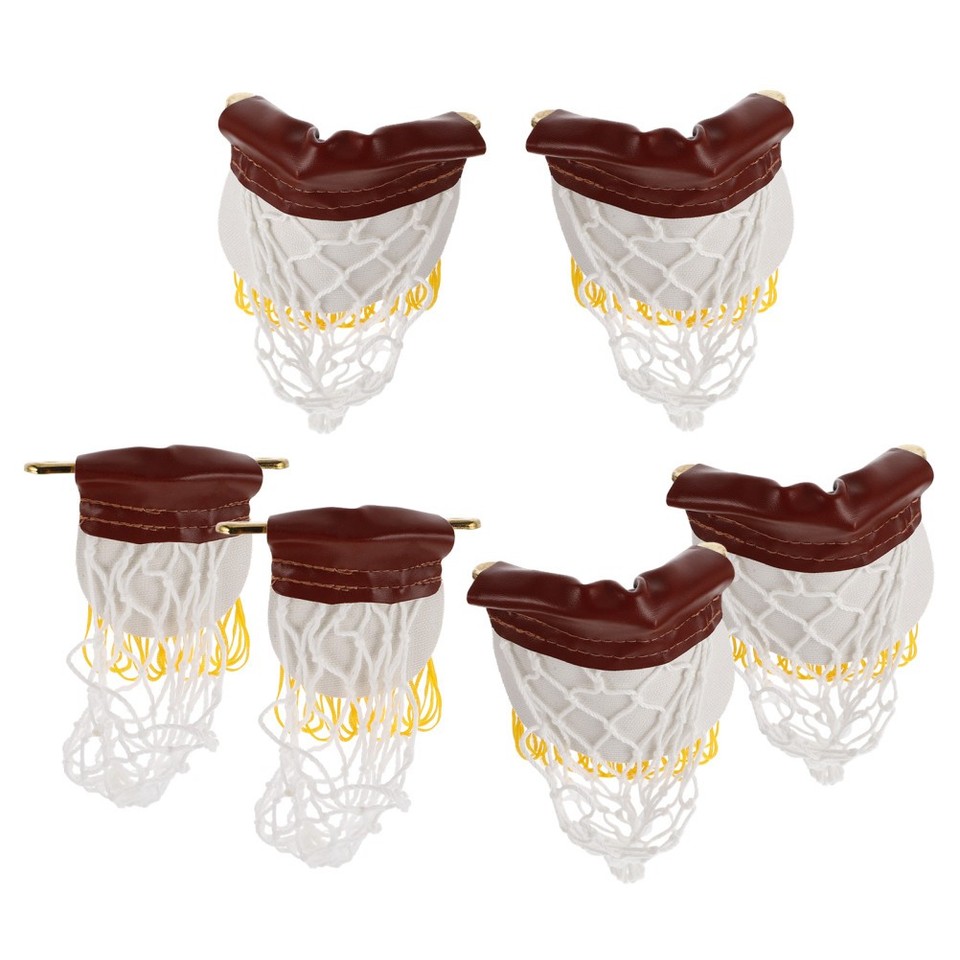 6 Sets Storage Basket Pool Table Replacement Pockets Billiard Net ...