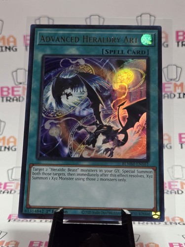 Battles of Legend: Monster Mayhem #BLMM-EN161 Advanced Heraldry Art | eBay