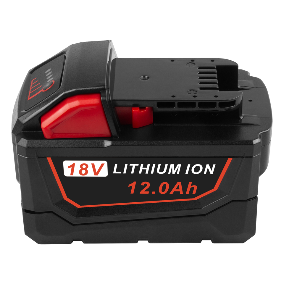 2PCS 12Ah Battery For Milwaukee For M18 Lithium High Capacity Battery ...