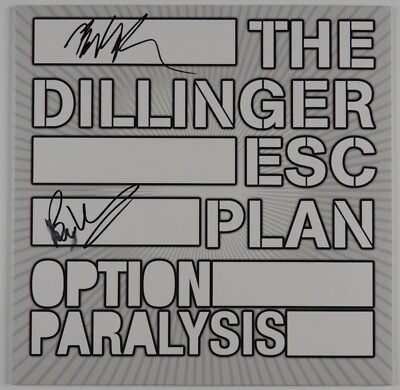 The Dillinger Escape Plan JSA Signed Autograph Album Record Vinyl ...