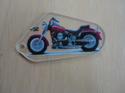 Harley Davidson Motorcycle Pinball Machine Promo Plastic Keychain -32 ...