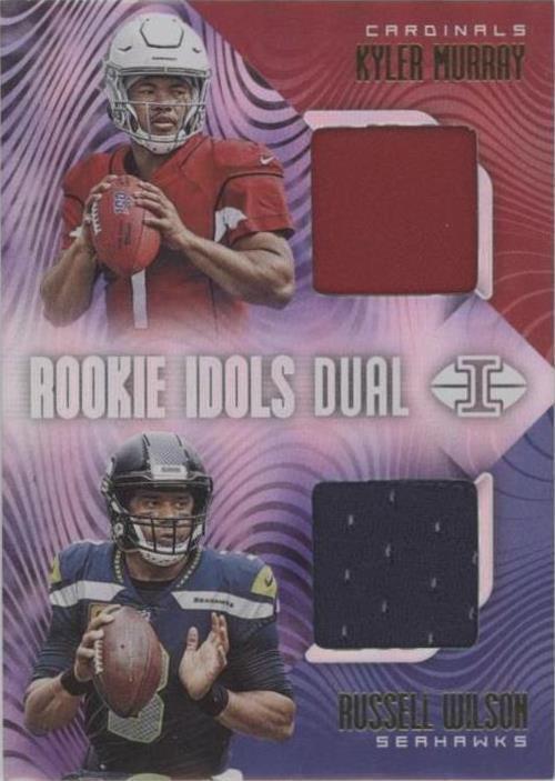 2019 Panini Illusions - Rookie Idols Dual Memorabilia Russell Wilson, Kyler Murray #RI-KR (MEM ...
