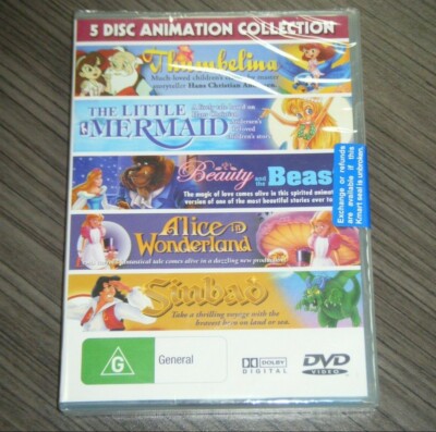 New Sealed DVD - 5 Disc Animation Collection [C5] | eBay Australia