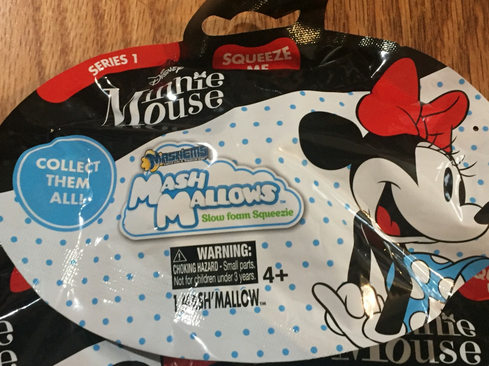 Lot of 6 Minnie Mouse Mash Mallows Mashmallows Mashems Series 1 Blind ...
