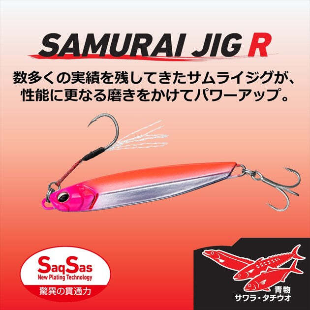 Daiwa Metal Jig Samurai Jig R 40g Lumi Purple Zebra | eBay