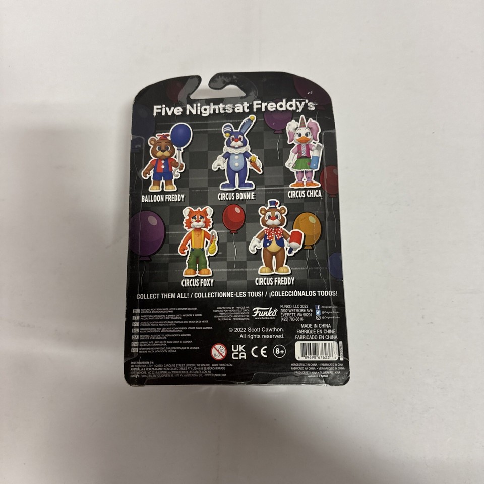 Five Nights at Freddy's - Foxy (Clown) 5" Action Figure-Funko-FUN67623 ...