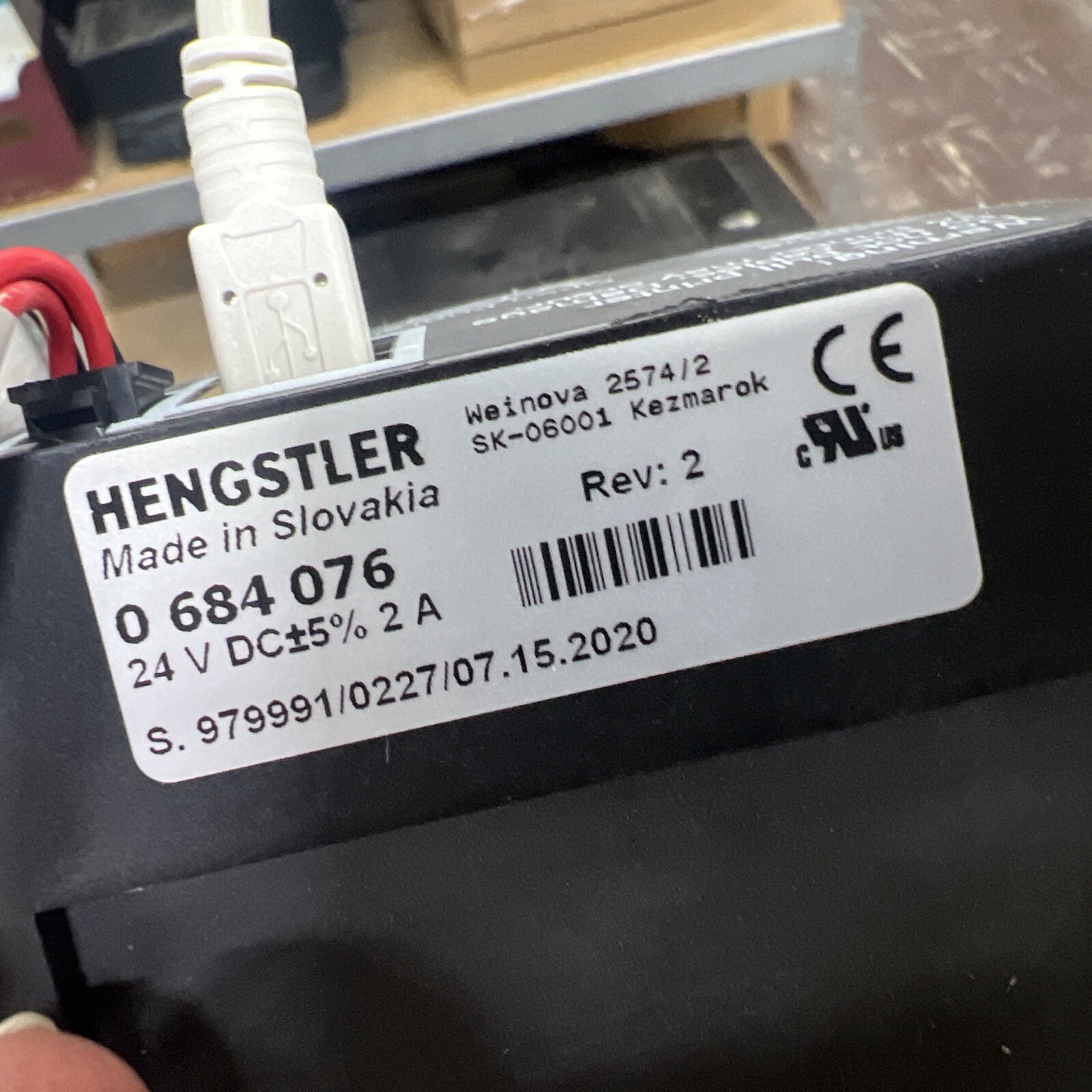 Untested Hengstler 0684076 Printer w/Assembly Encore System for sale ...
