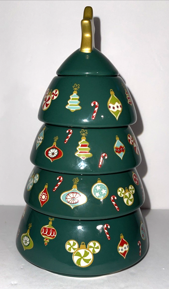 Disney Parks Mickey Mouse Christmas Tree Stacking Measuring Cup Set B*B ...
